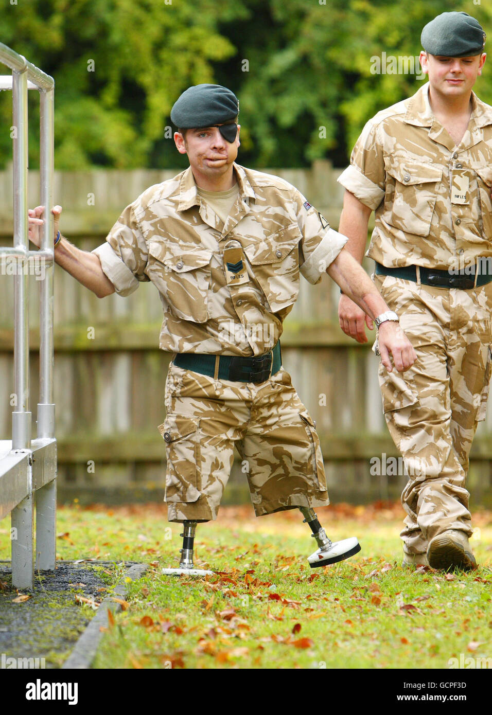 Corporal Ricky Furgusson, 24, from Telford, who serves with the 4th ...