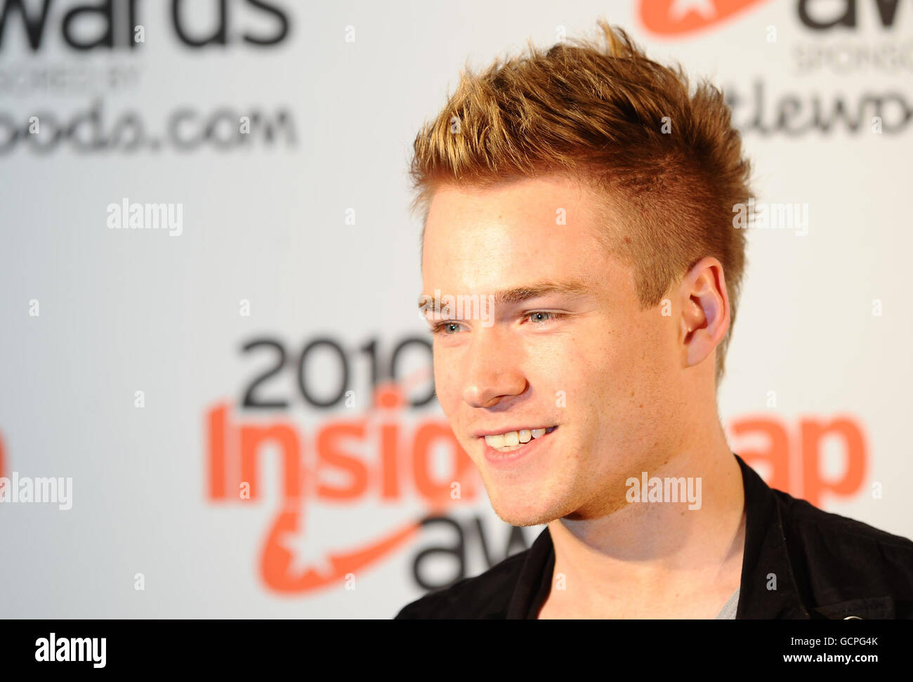Sam clark arrives at the 2010 inside soap awards hi-res stock ...