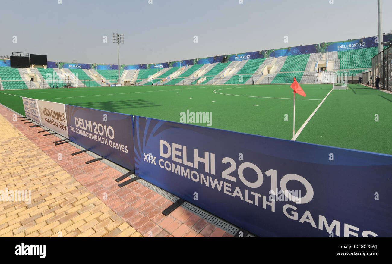 Venue hockey 2010 commonwealth games in new delhi hi-res stock ...