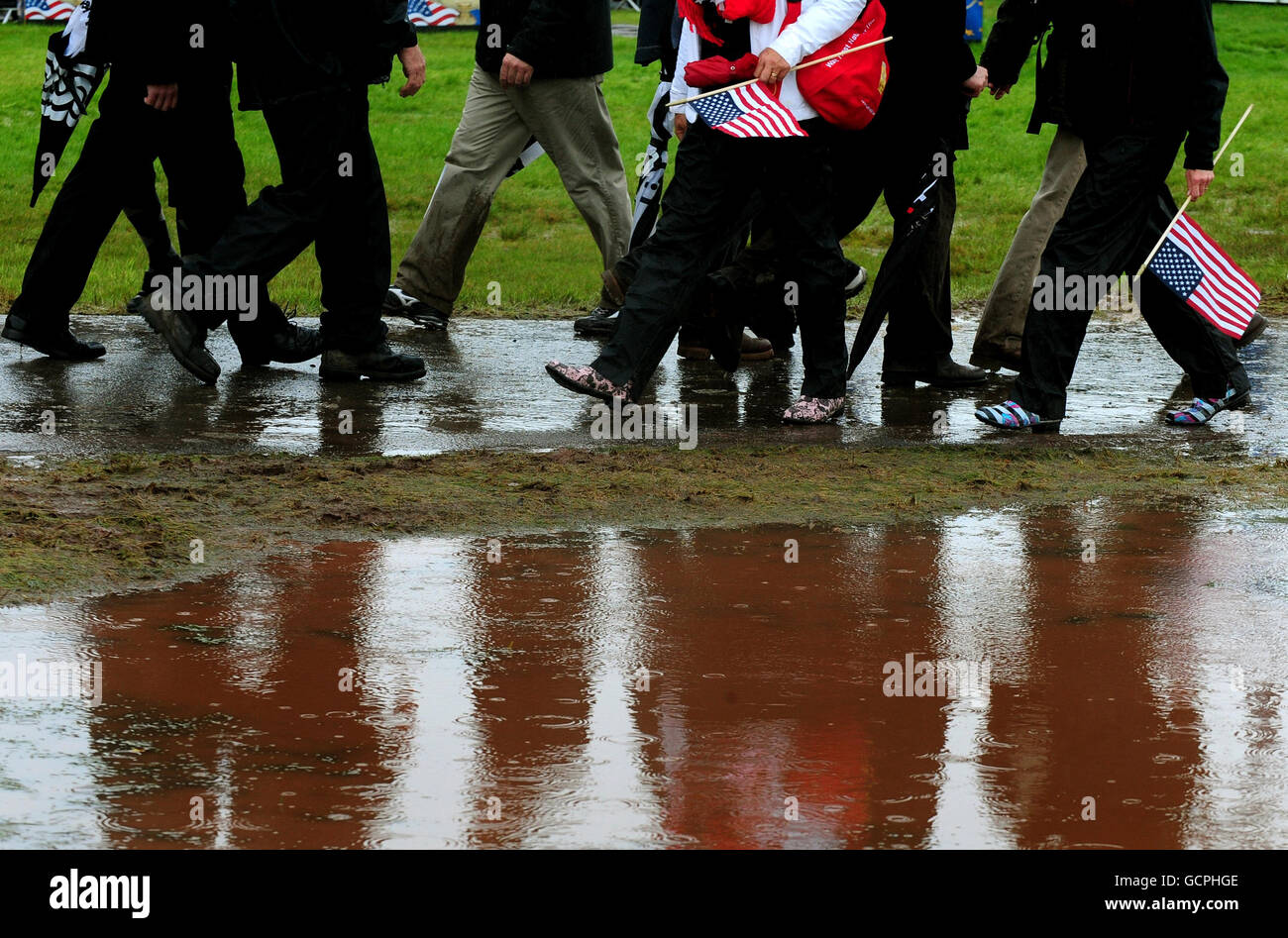 Waterlogged golf course hi-res stock photography and images - Alamy