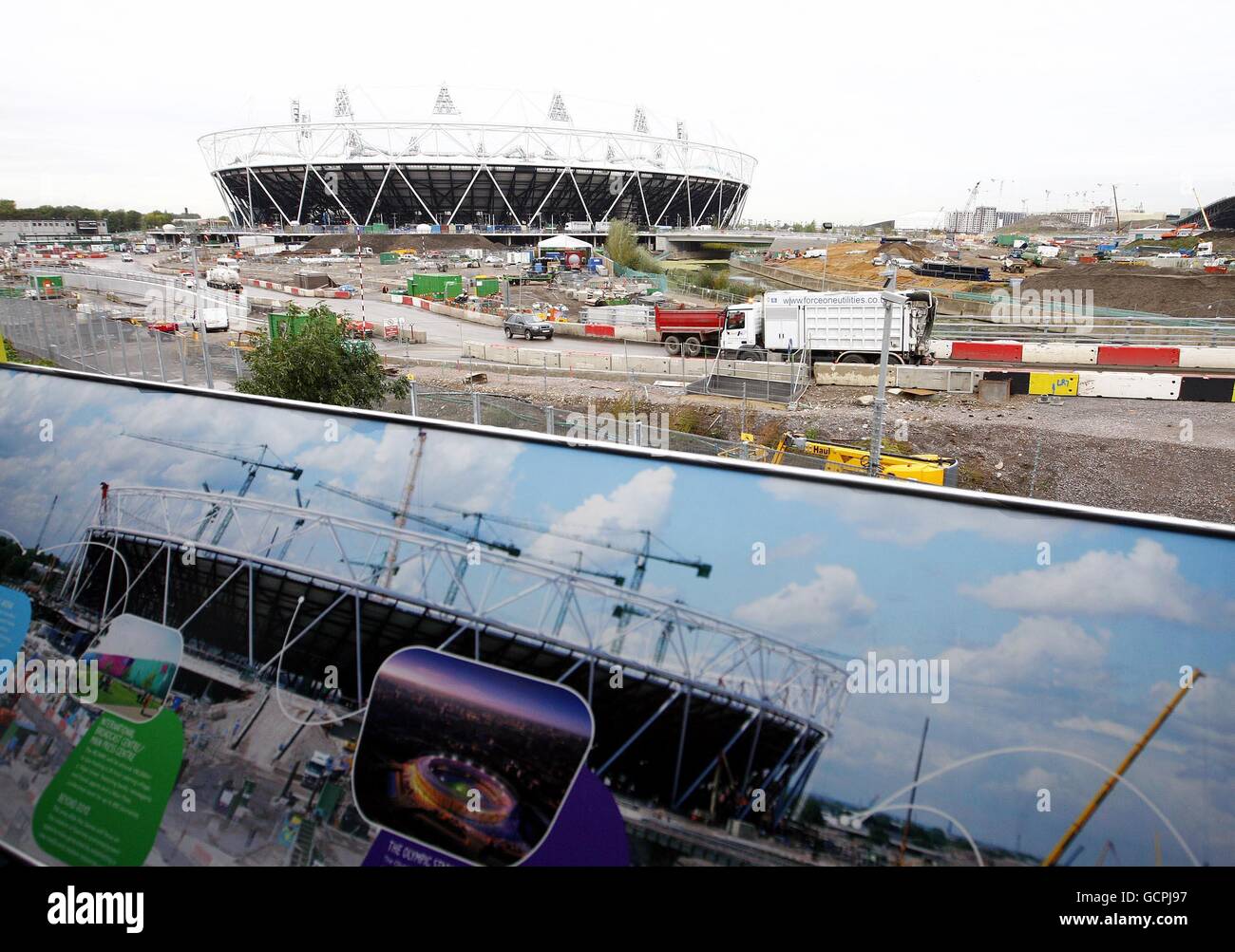 Olympics construction london hi-res stock photography and images - Alamy