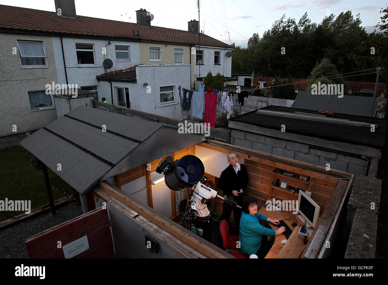 Irish astronomer discovers supernova Stock Photo - Alamy
