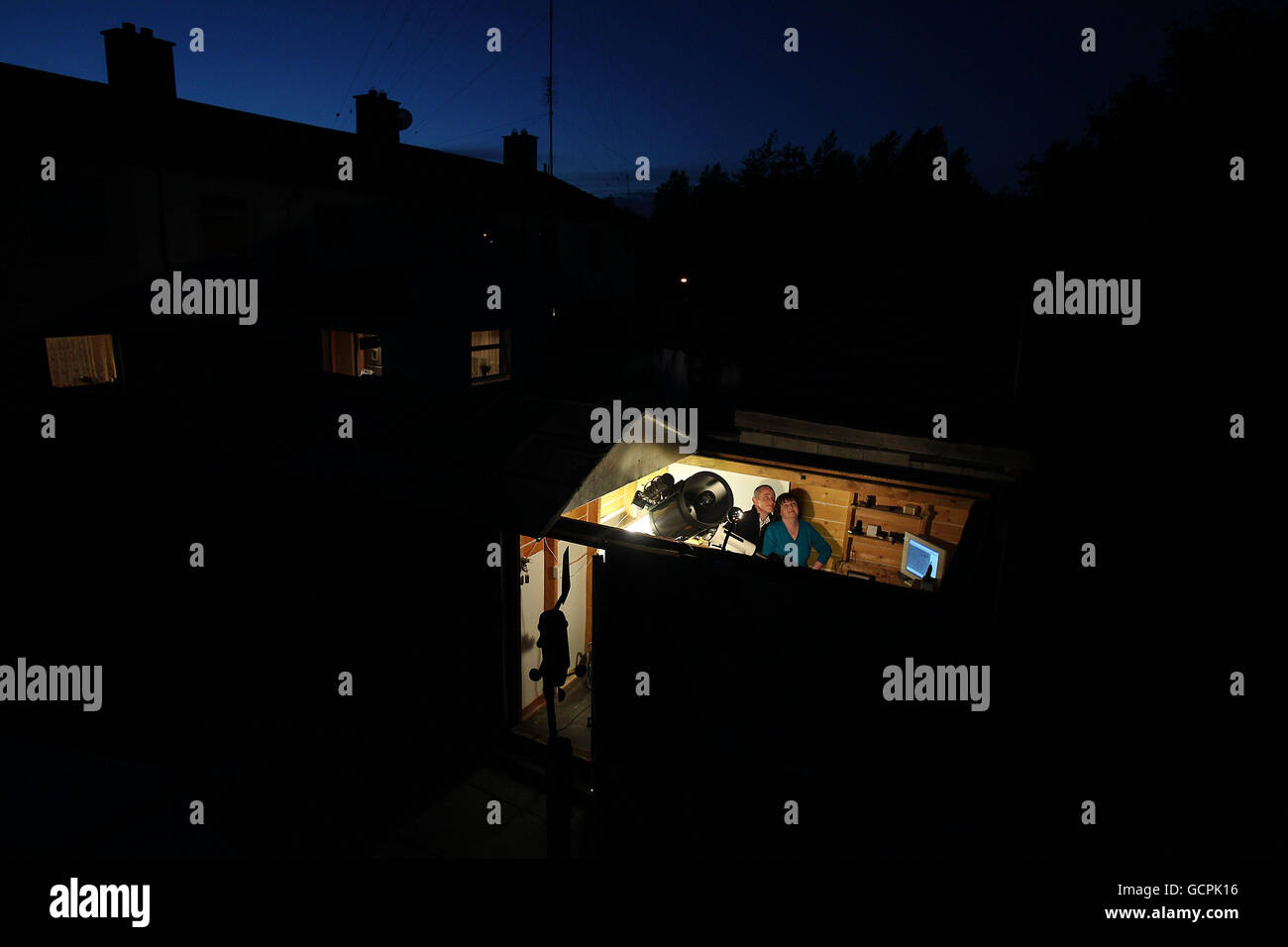 Irish astronomer discovers supernova Stock Photo - Alamy