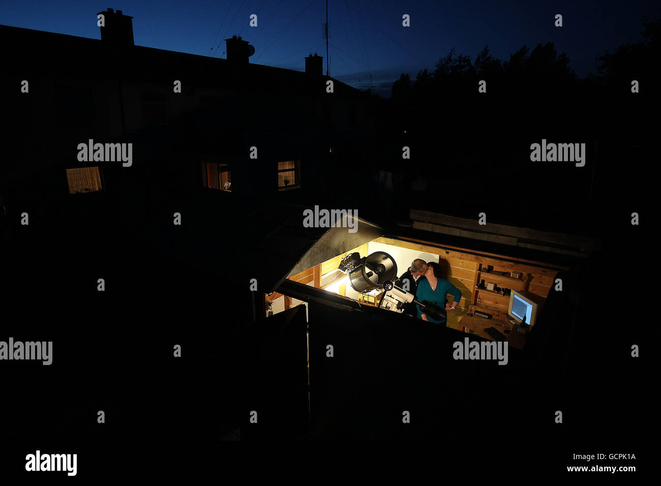 Irish astronomer discovers supernova Stock Photo - Alamy