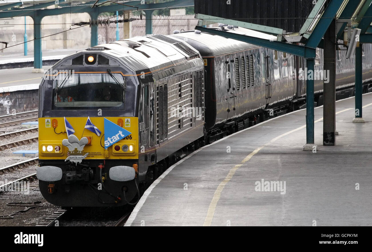 Royal train and prince charles hi-res stock photography and images - Alamy