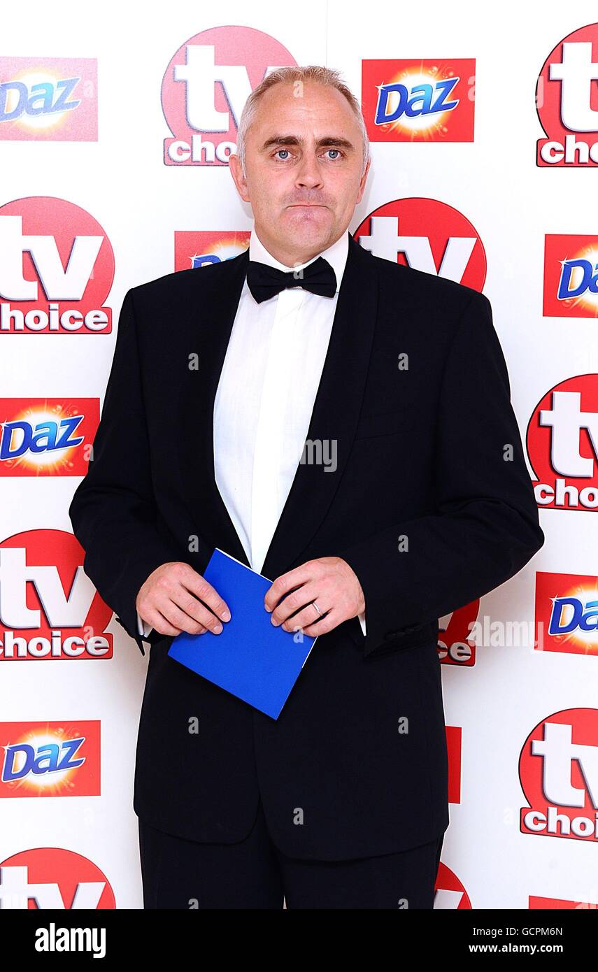 Dave Lamb arriving for the 2010 TV Choice awards at the Dorchester ...