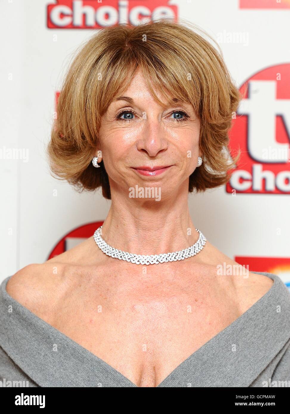 Helen Worth arriving for the 2010 TV Choice awards at the Dorchester ...