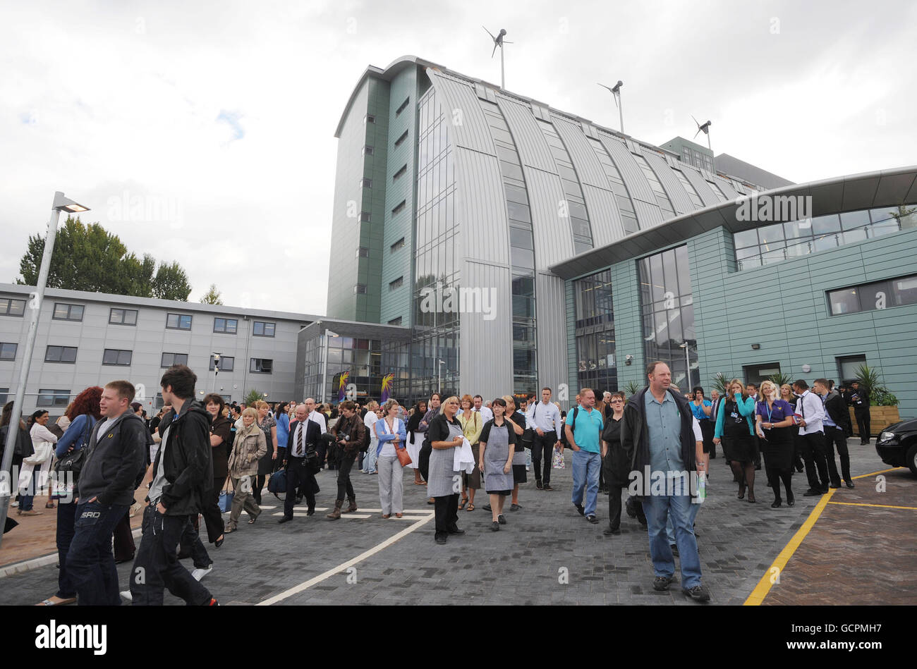 A general view of the new Sheffield City College building where ...