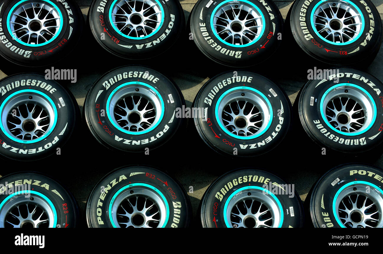 Formula One Motor Racing Italian Grand Prix Paddock Day Monza High ...