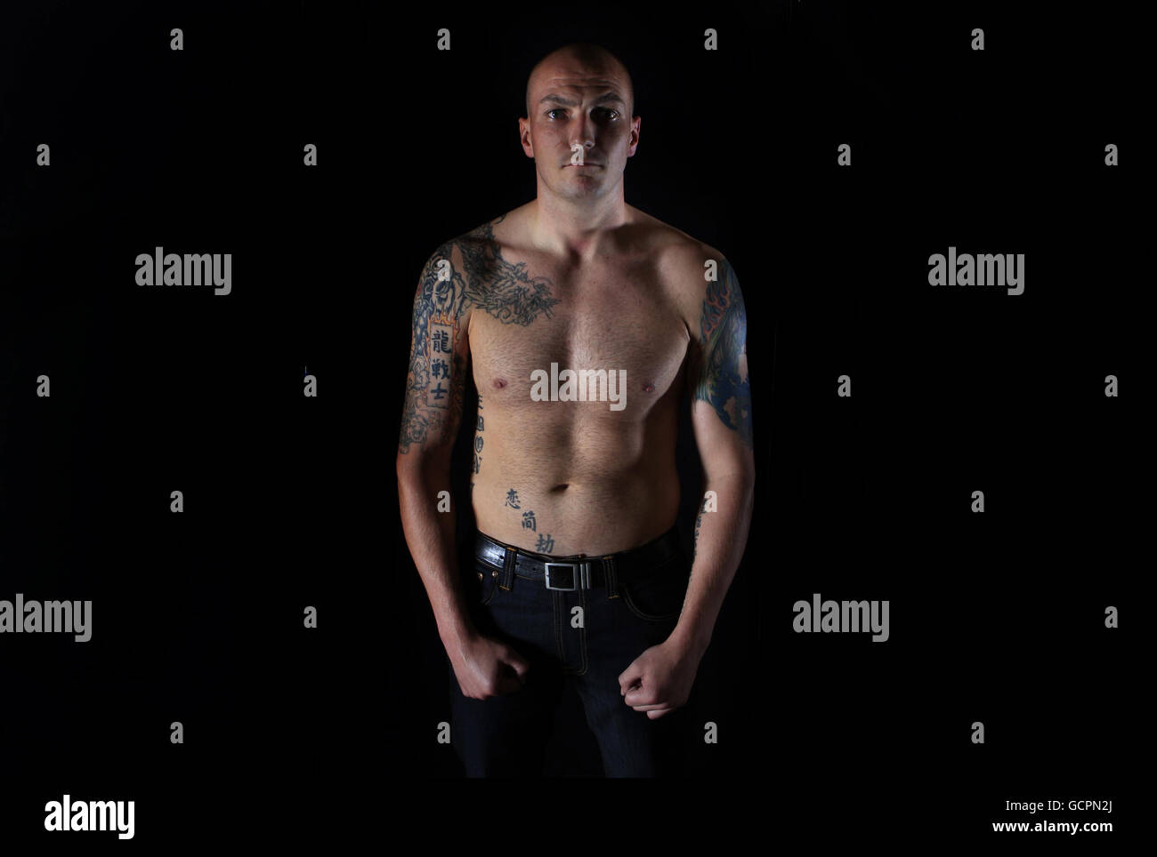 Carl Dilks poses for photographers during the press conference at the ...