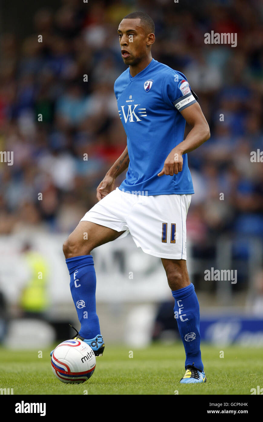 Football vk arms bent datacoapplies hi-res stock photography and images ...