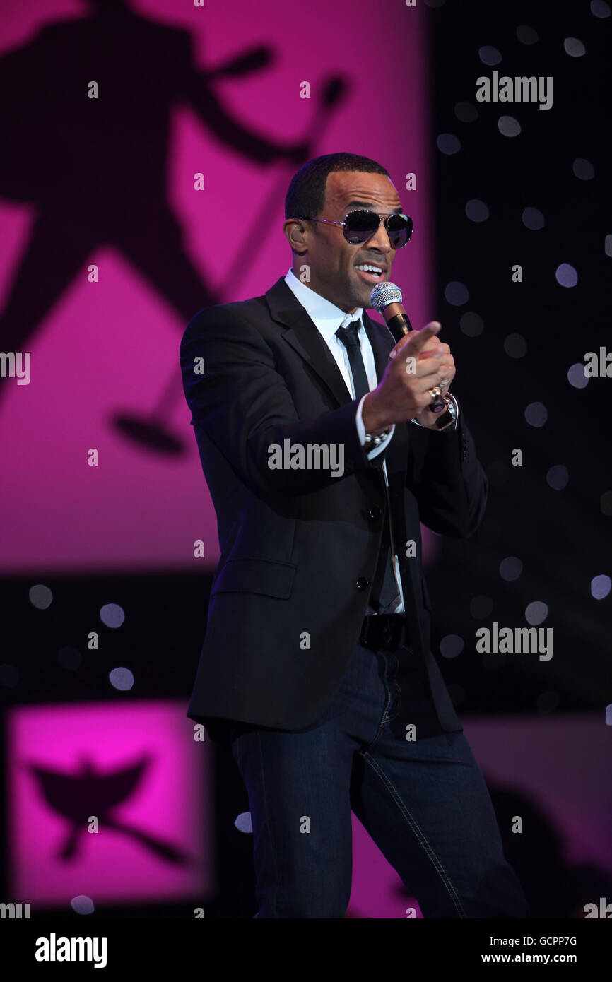 Craig David performs at the Elvis Forever concert in Hyde Park for BBC ...