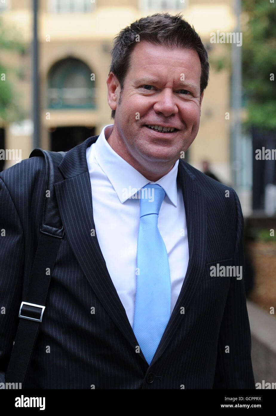 Nigel Woodforth arrives at Southwark Crown Court in London, where he ...
