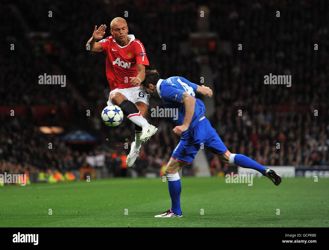 Soccer - UEFA Champions League - Group C - Manchester United v Rangers ...