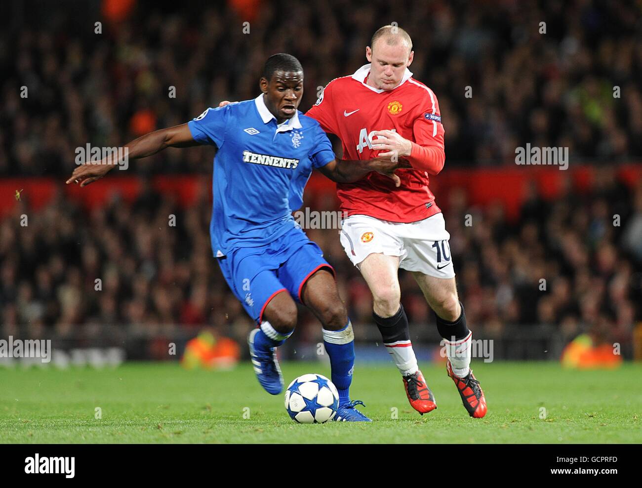 Manchester united v rangers hi-res stock photography and images - Alamy