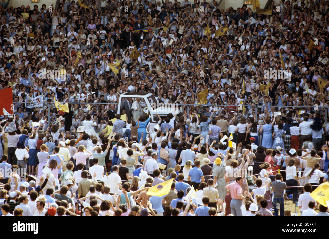 Religion - Pope John Paul II Visit to Britain - Wembley Stadium - 1982 ...