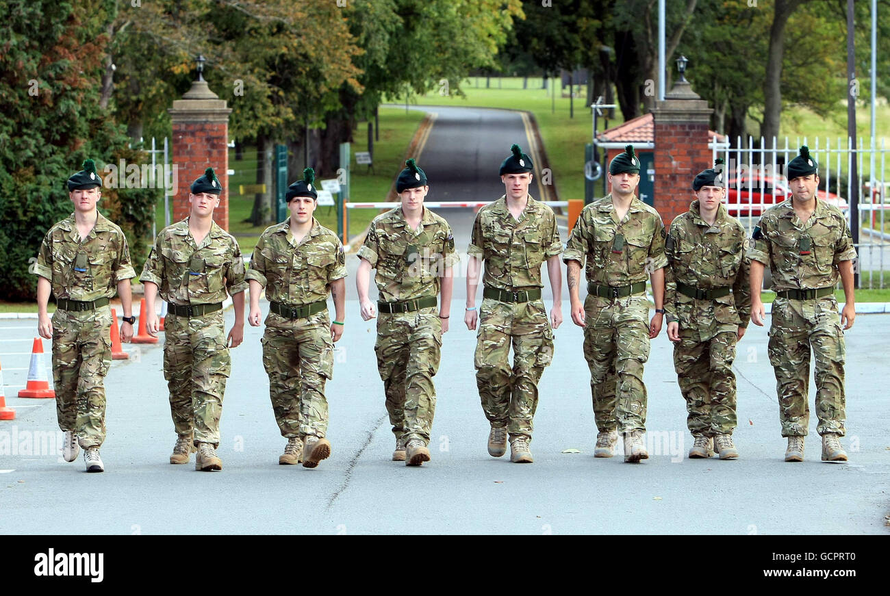Royal irish rangers hi-res stock photography and images - Alamy