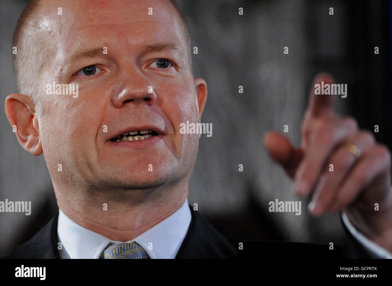 Politics head head shot william hague hi-res stock photography and ...