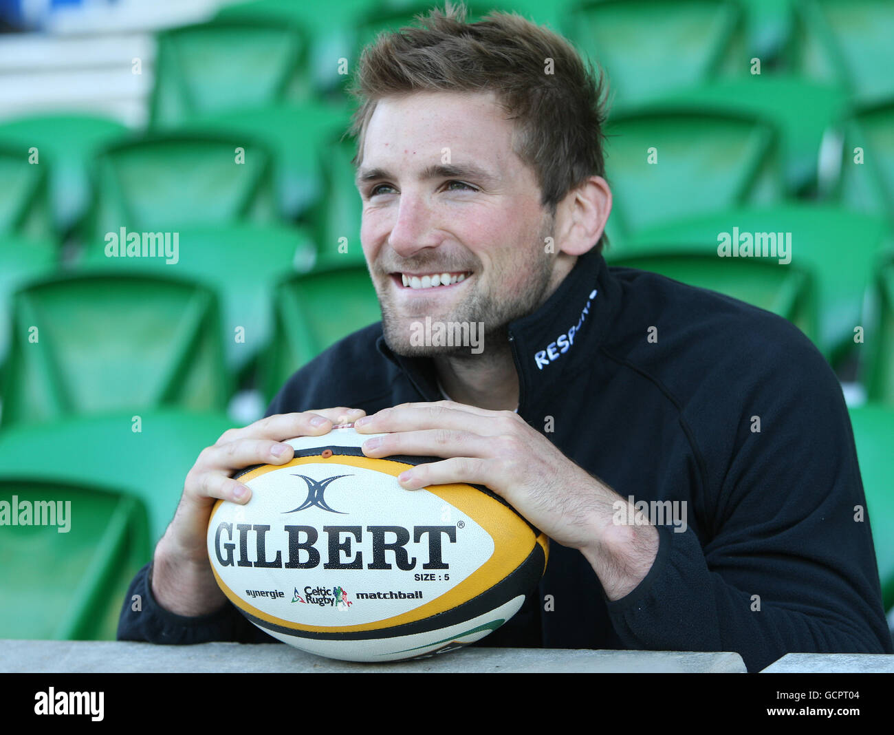 Glasgow Warriors' John Barclay poses for a photograph after being named ...