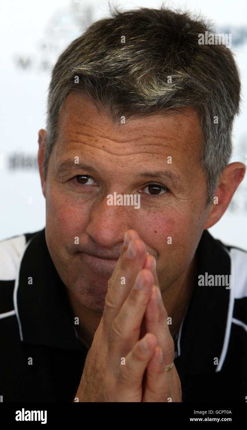 Glasgow warriors coach sean lineen speaks to media scotstoun stadium hi ...