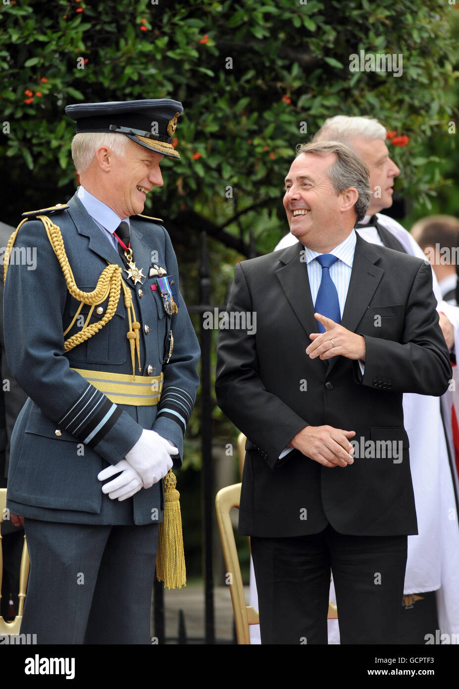 Statue unveiled for Battle of Britain leader Stock Photo - Alamy