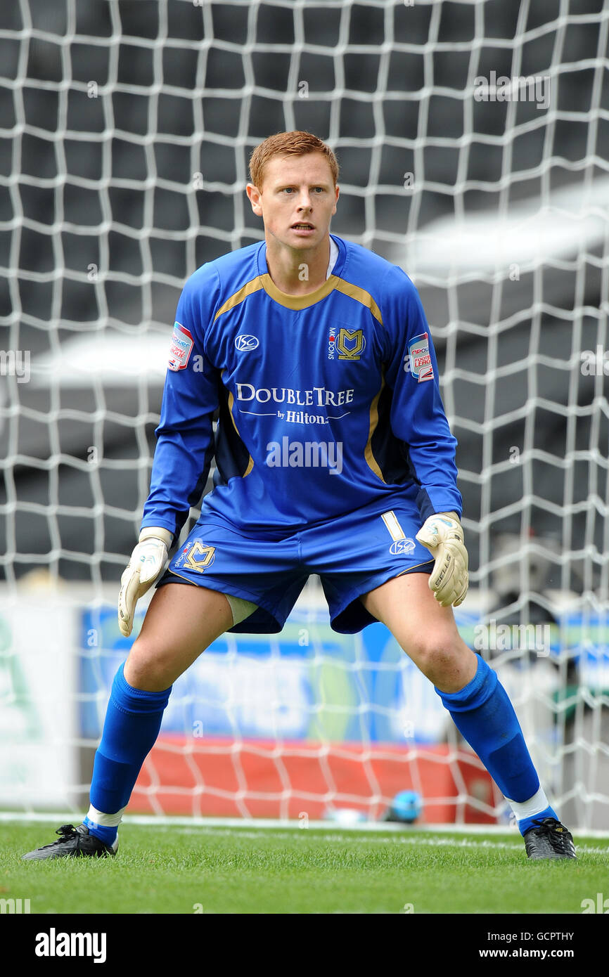 Milton keynes dons goalkeeper david martin hi-res stock photography and ...
