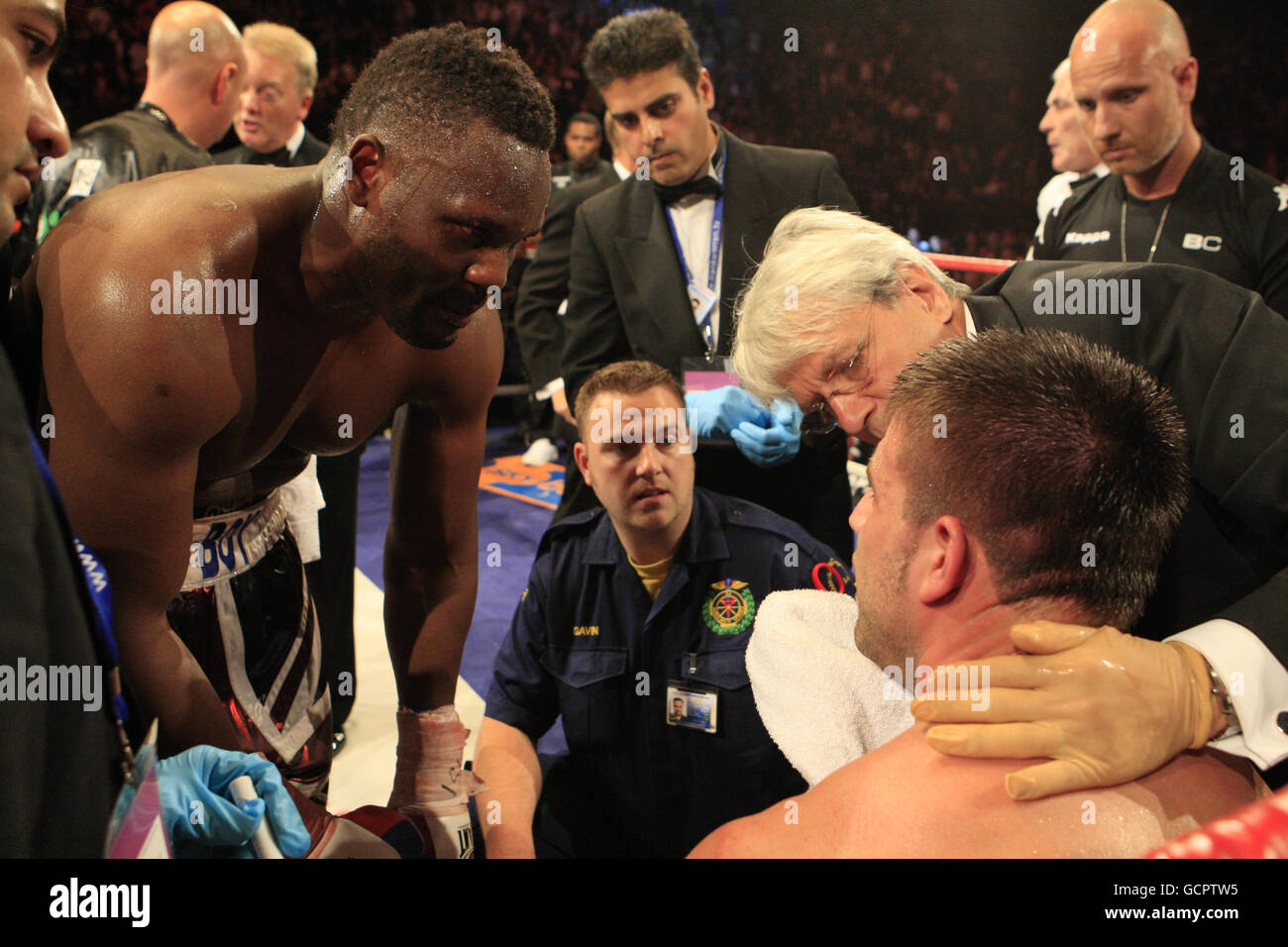 Boxing british heavyweight championship chisora hi-res stock ...
