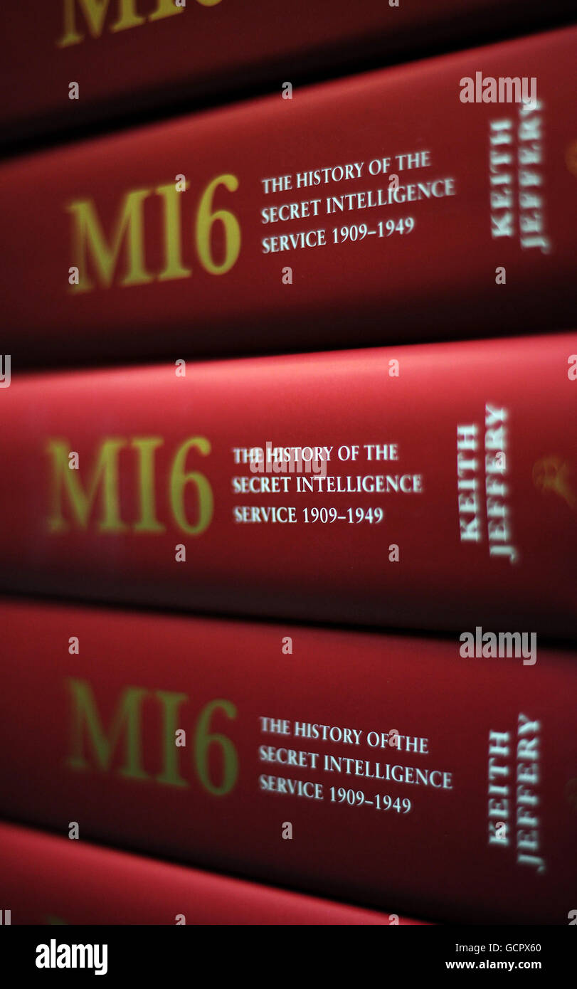 The History of MI6 book launch Stock Photo - Alamy