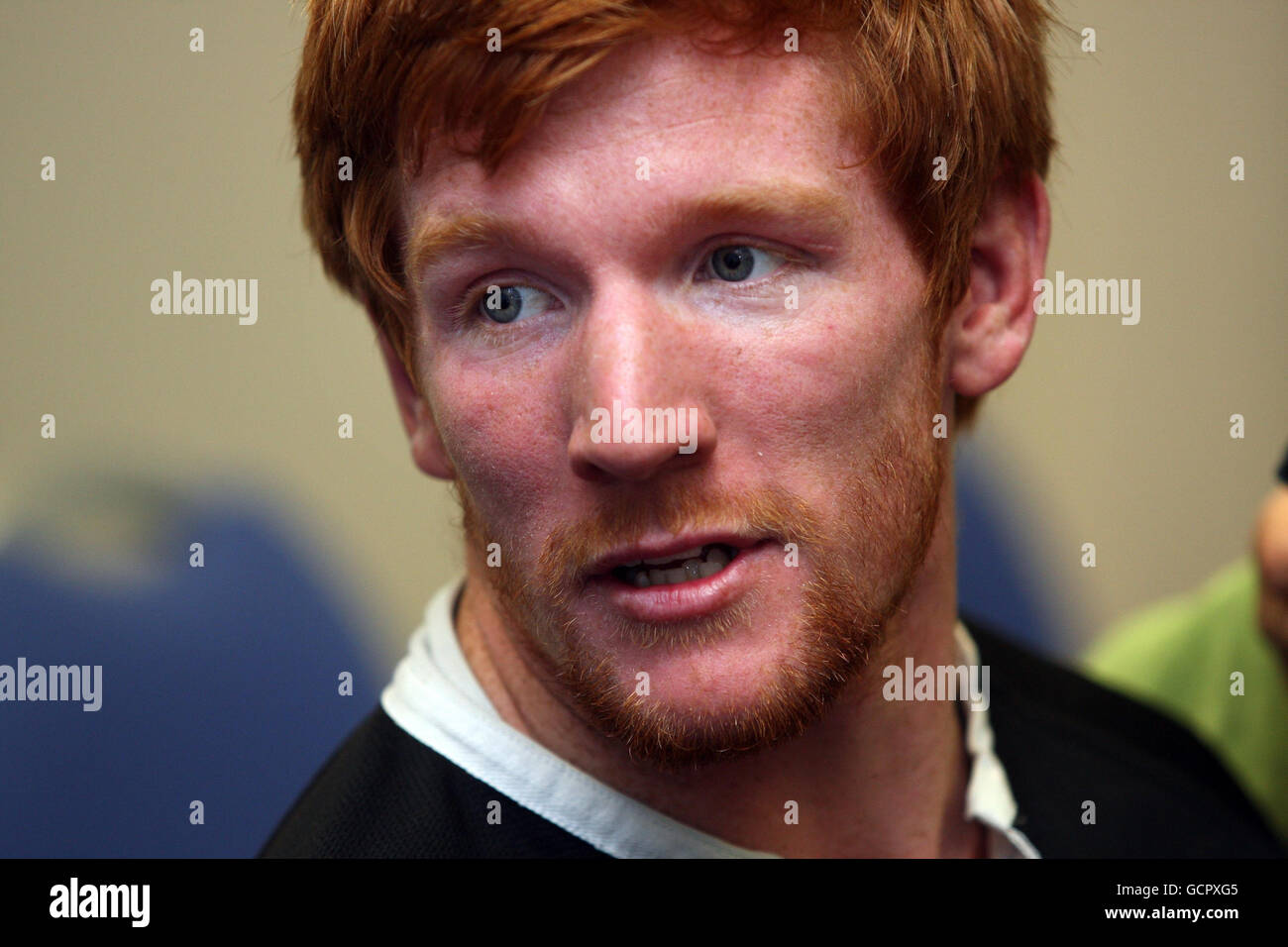 Edinburghs roddy grant press conference murrayfield stadium hi-res ...