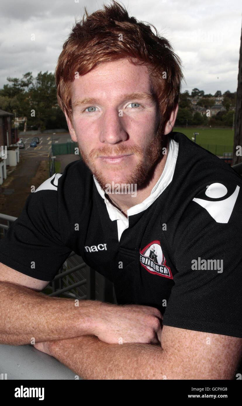 Edinburghs roddy grant press conference murrayfield stadium hi-res ...