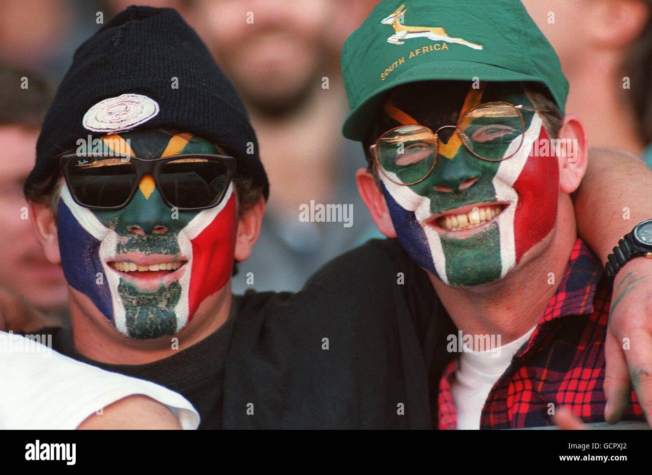 South african rugby fans hi-res stock photography and images - Alamy