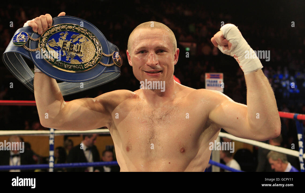 Boxing - Vacant European Light-Middleweight Championship - Matthew Hall ...