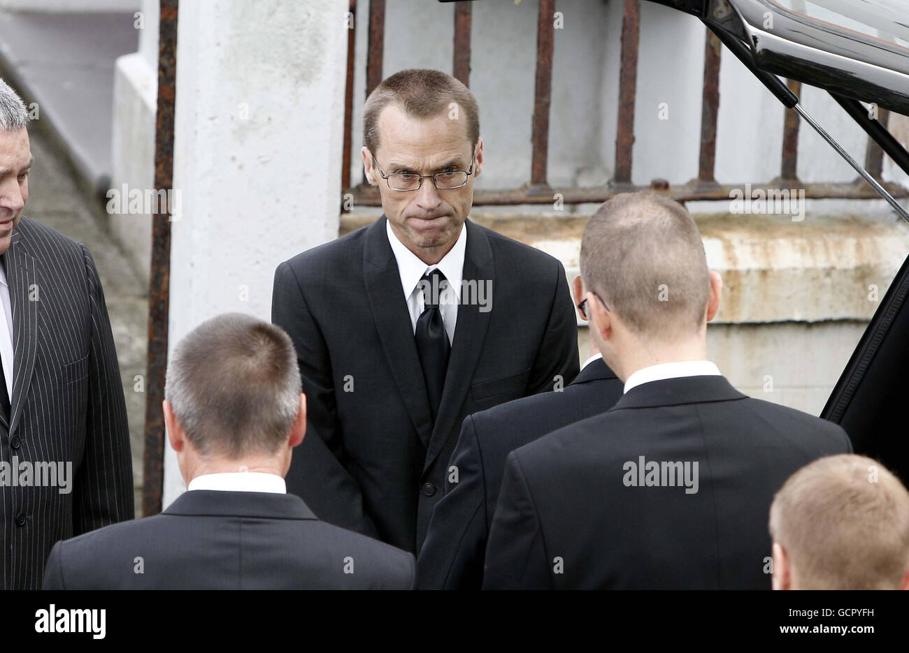 At the funeral of her son at bethel chapel hi-res stock photography and ...