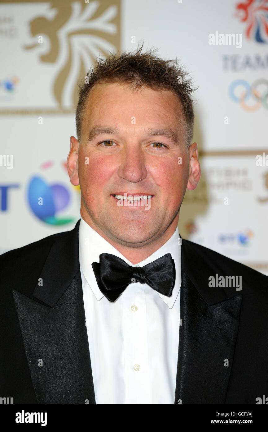 Matthew Pinsent arrives for the Olympic Gold Ball at Grosvenor House ...