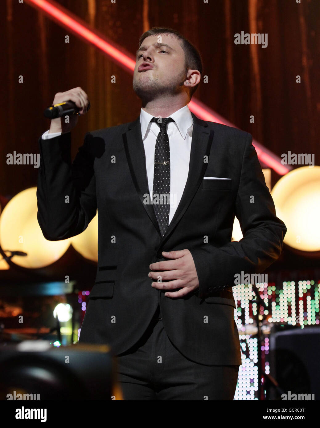 Ben Drew aka Plan B performs at the Orange RockCorps concert at the ...