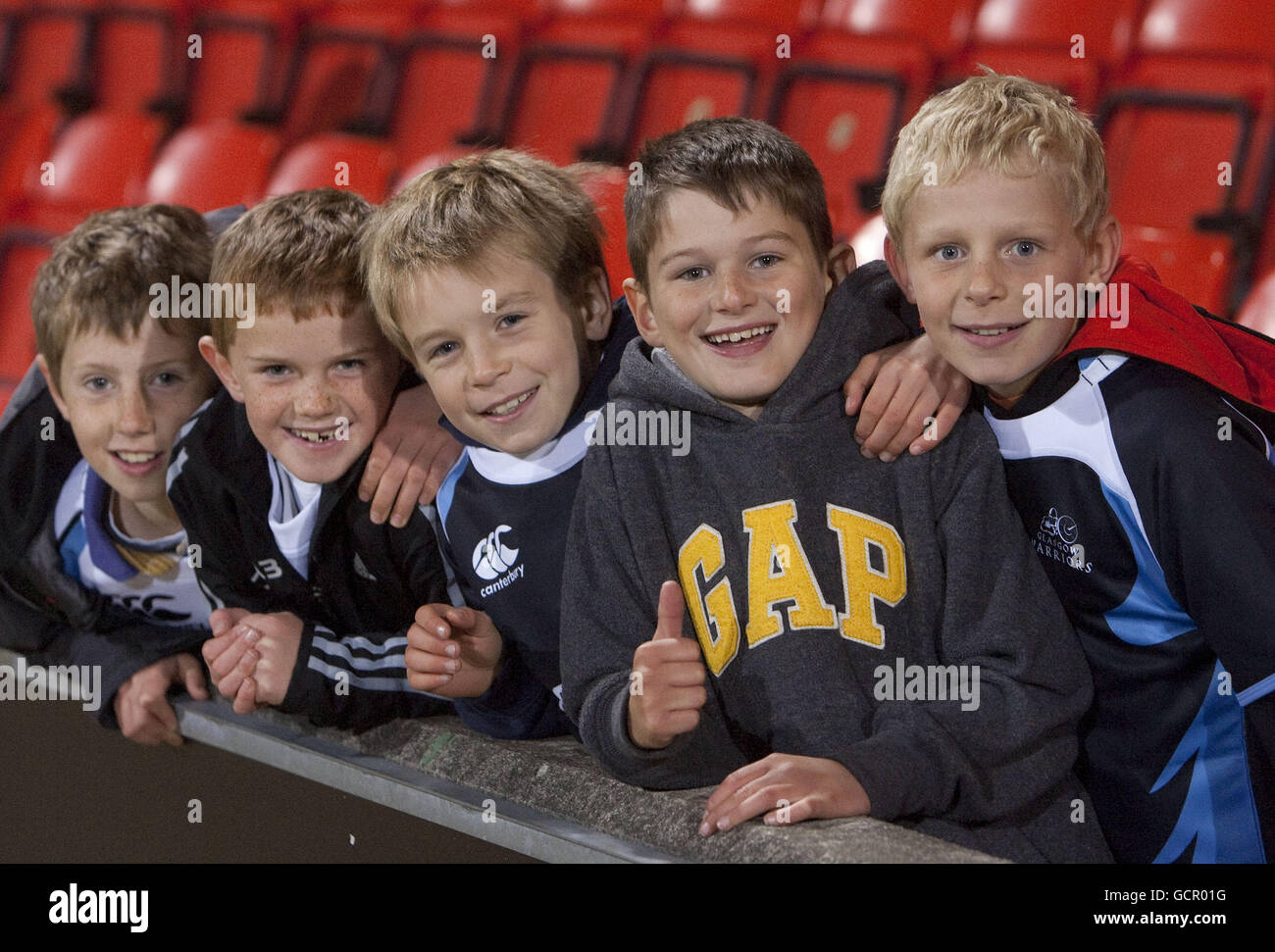 Rugby Union - Magners League - Glasgow v Munster - Firhill Stock Photo ...