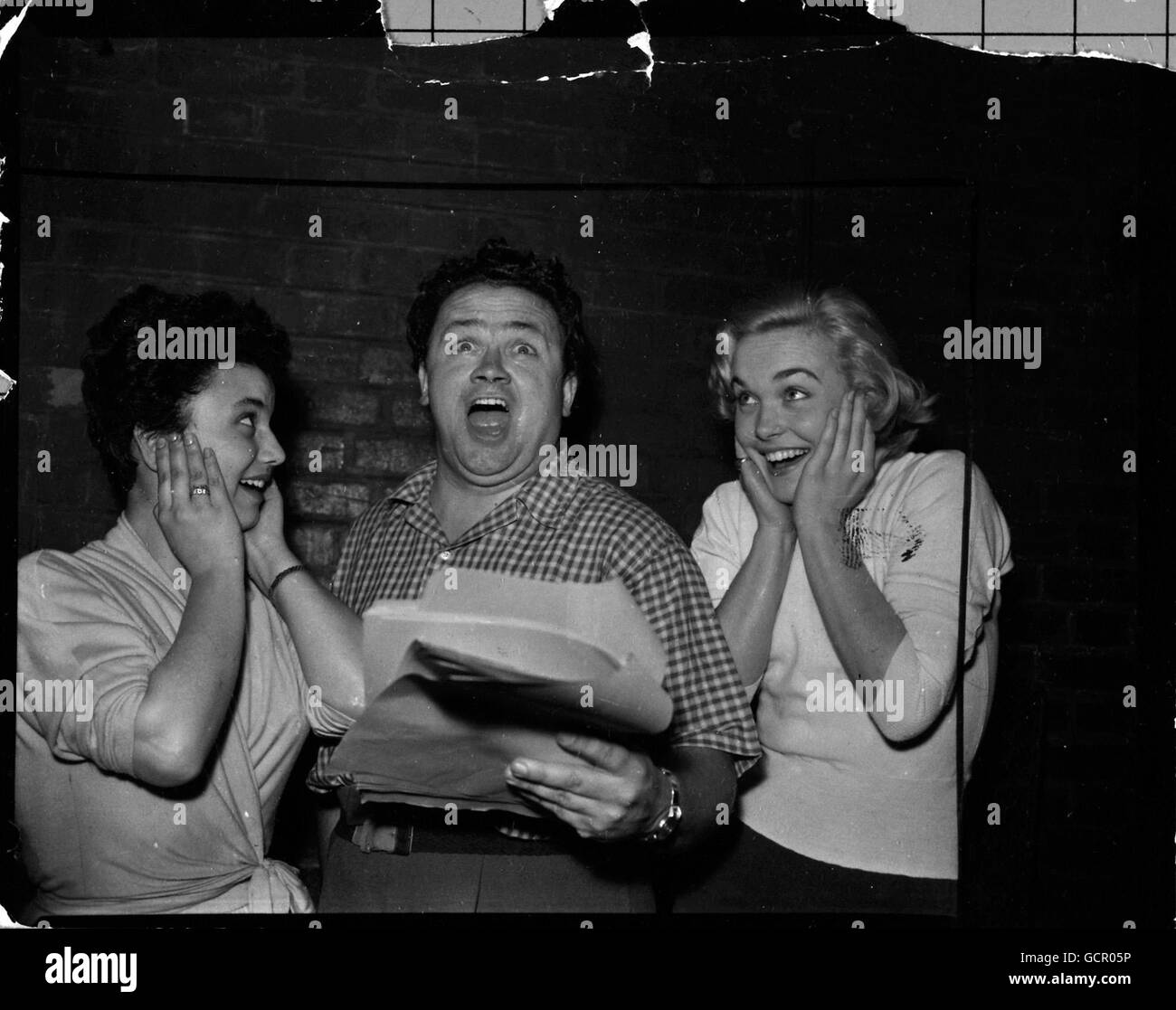 Entertainment - Maria Pavlou and Shirley Eaton Stock Photo - Alamy