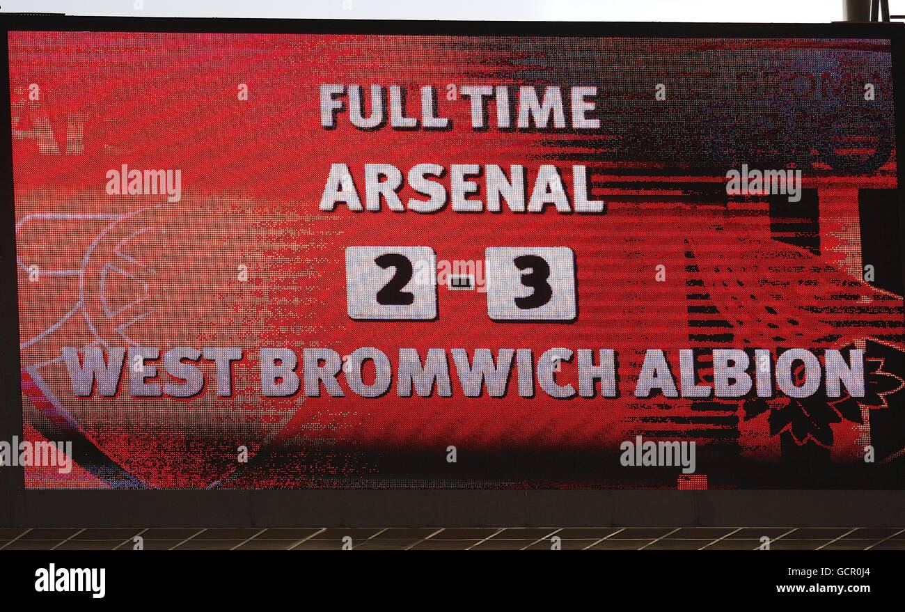 Scoreboard reads hi-res stock photography and images - Alamy