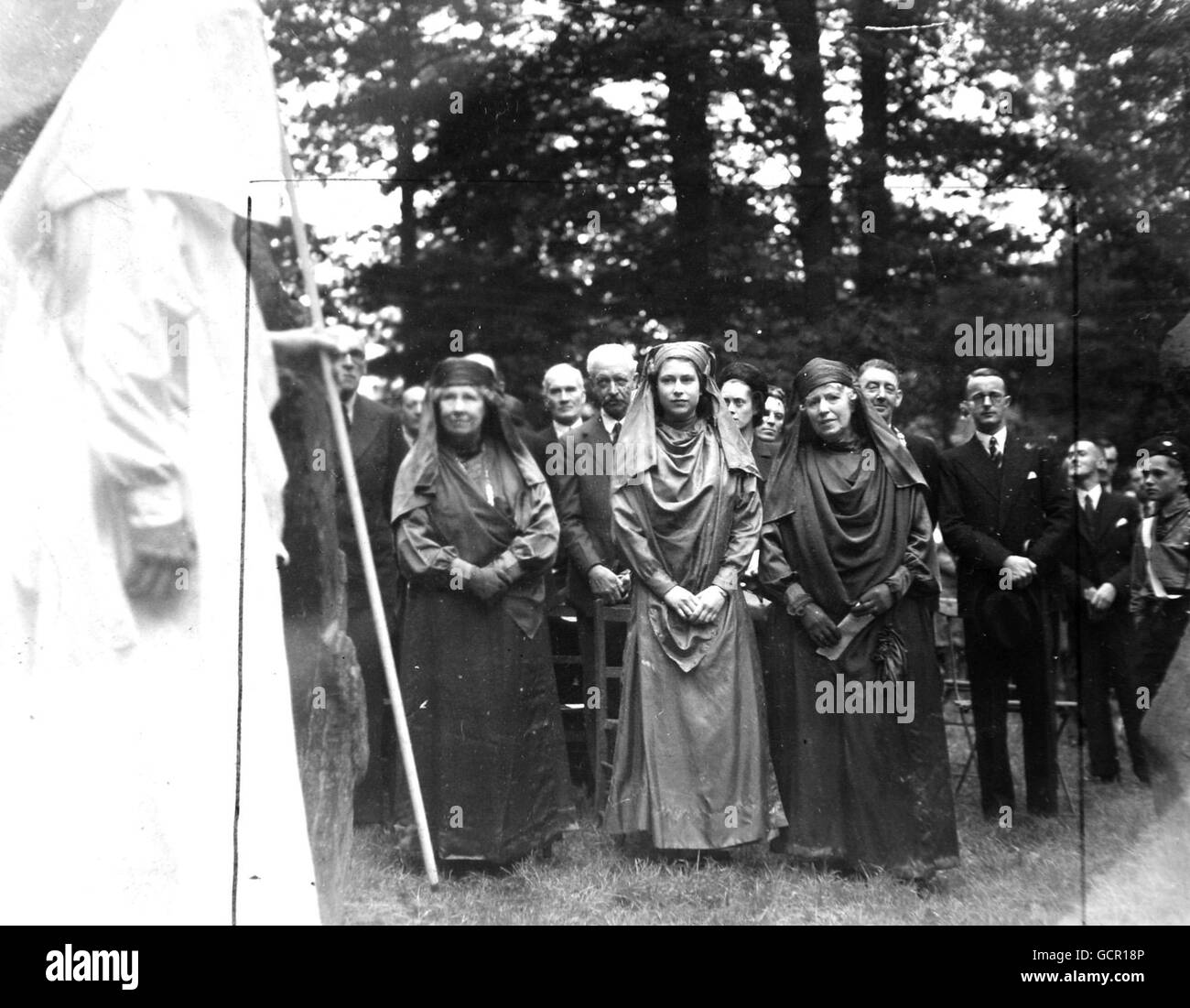 Royalty - Welsh National Eisteddfod - Mountain Ash Stock Photo - Alamy