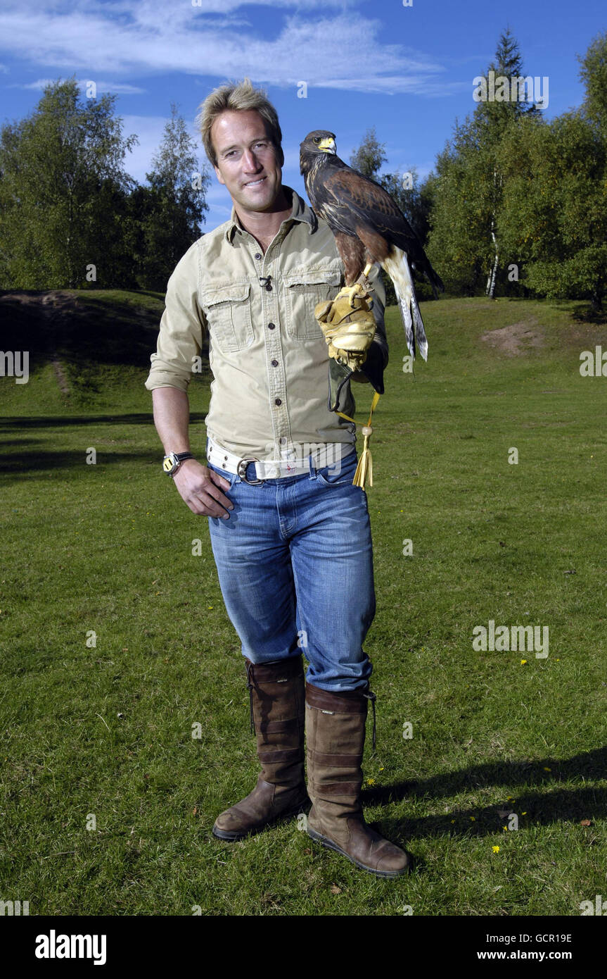 UKTV Eden Base Camp Stock Photo - Alamy