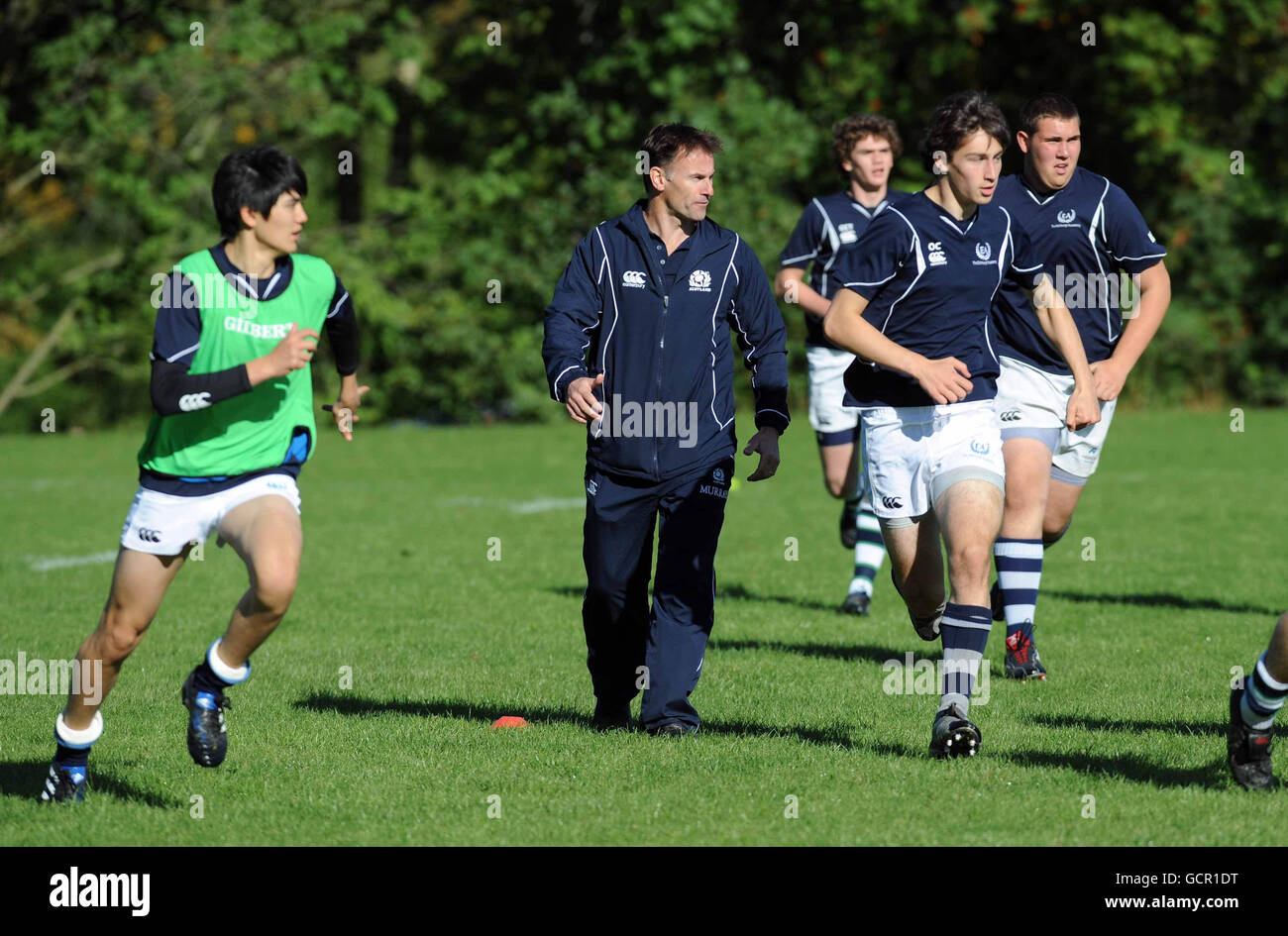 Rugby Union - High Performance Coaching Day - Strathallan School Stock ...