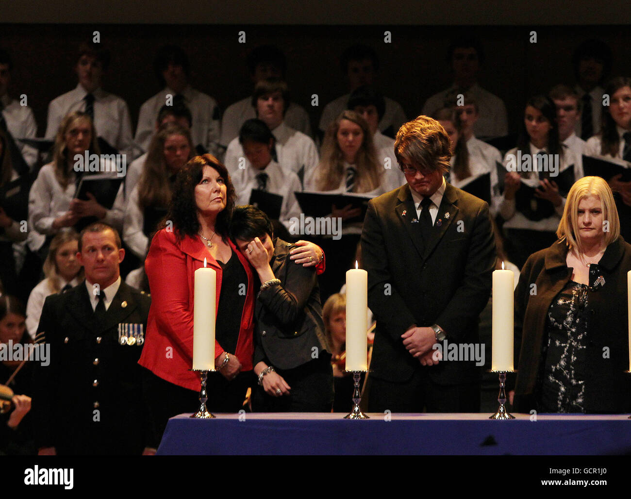 (left-right) Kate Carroll widow of PSNI Officer Stephen Carroll who was ...