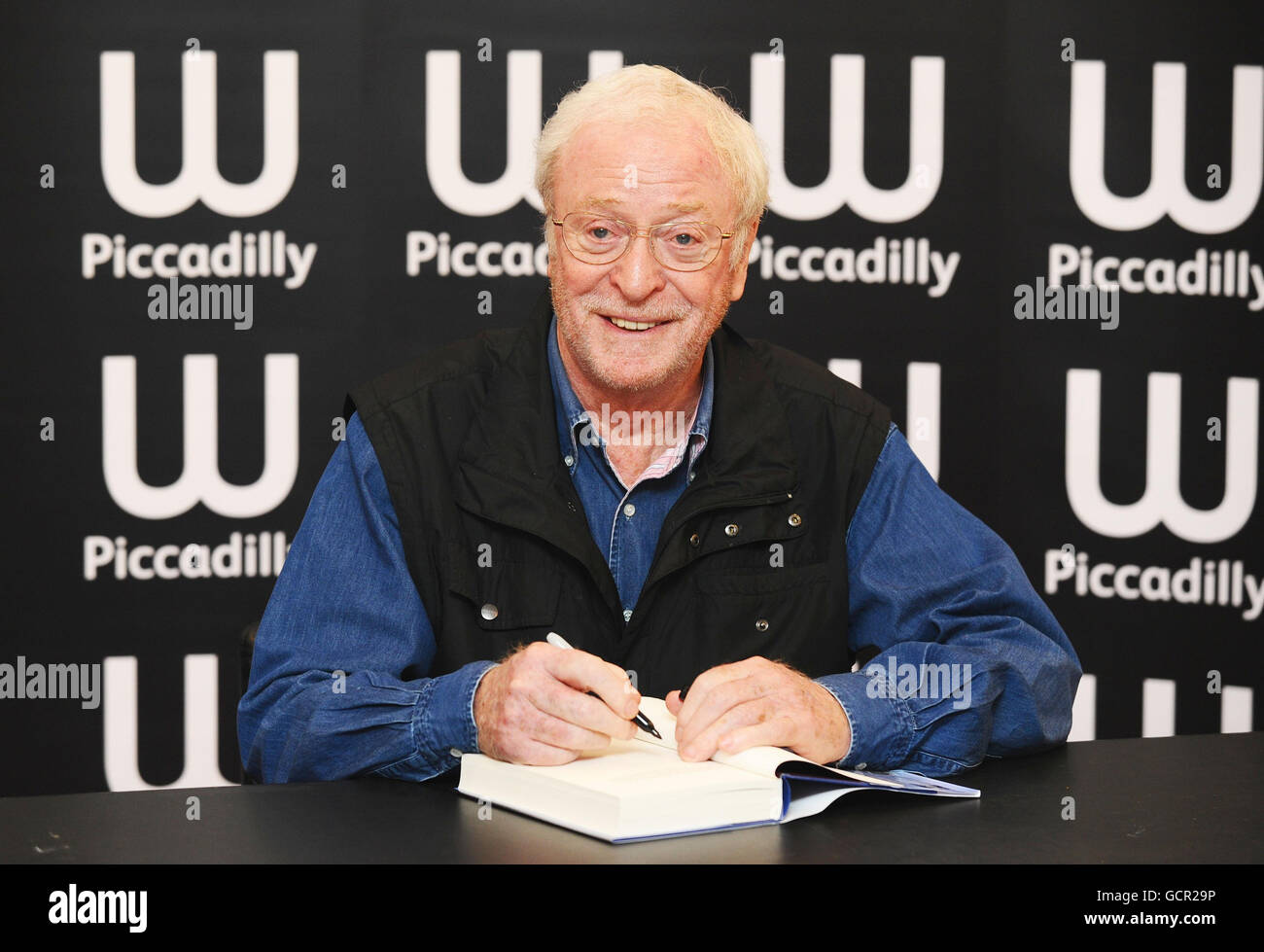 Sir Michael Caine during a book signing session for his autobiography ...