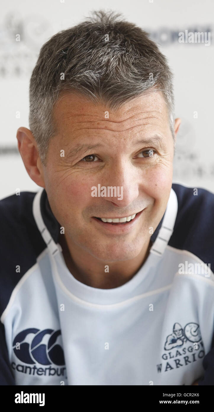 Glasgow warriors coach sean lineen team announcement scotstoun stadium ...