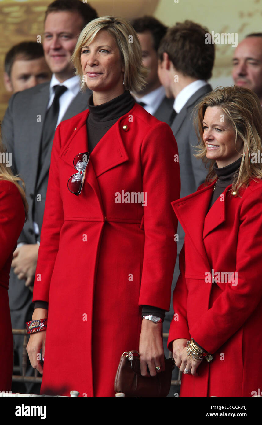 USA's Bubba Watson's wife Angie at the opening ceremony Stock Photo - Alamy