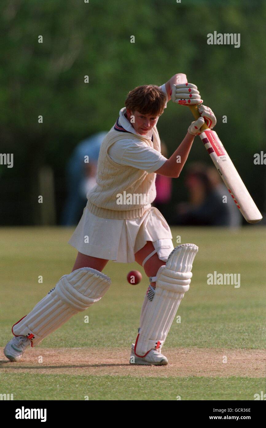WOMENS CRICKET. JANETTE BRITTIN, ENGLAND Stock Photo - Alamy