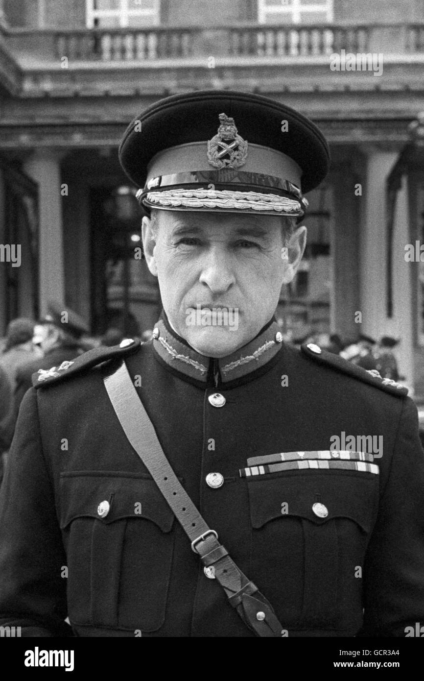 Major General Sir Frank Kitson, who received the Honour of Knighthood ...