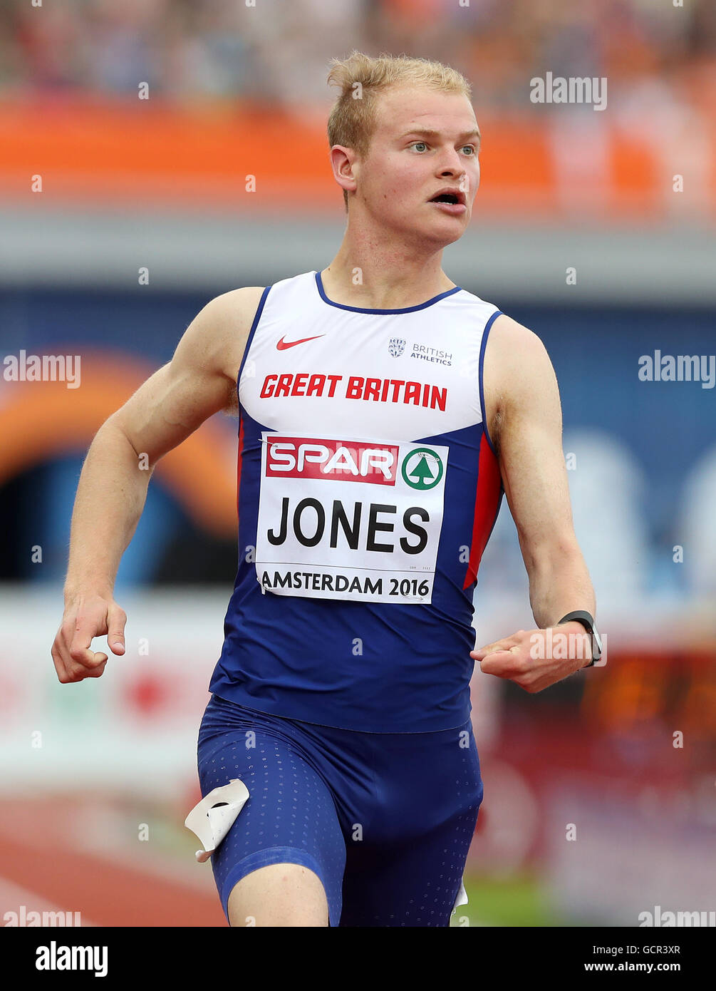 Great Britain's Rhys Jones in action during the T37 Men's 100m Final ...