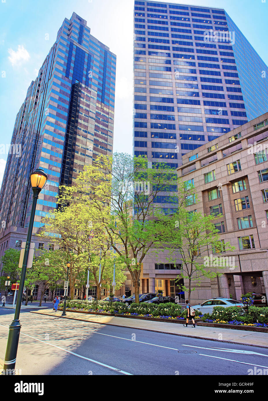 Philadelphia central business district hi-res stock photography and ...