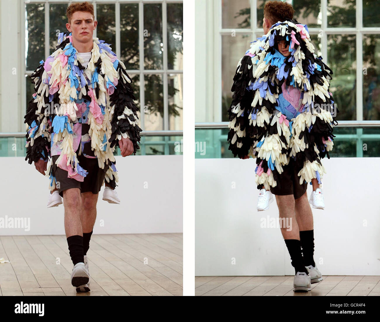 MAN Catwalk - London Fashion Week Stock Photo - Alamy